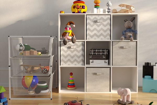 Clever Cube Compact 3 x 3 White – Flexi Storage