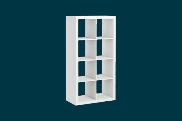 Clever Cube 2 x 4 White – Flexi Storage