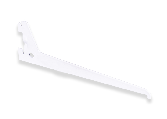 Home Solutions Single Slot Bracket Black 300mm – Flexi Storage