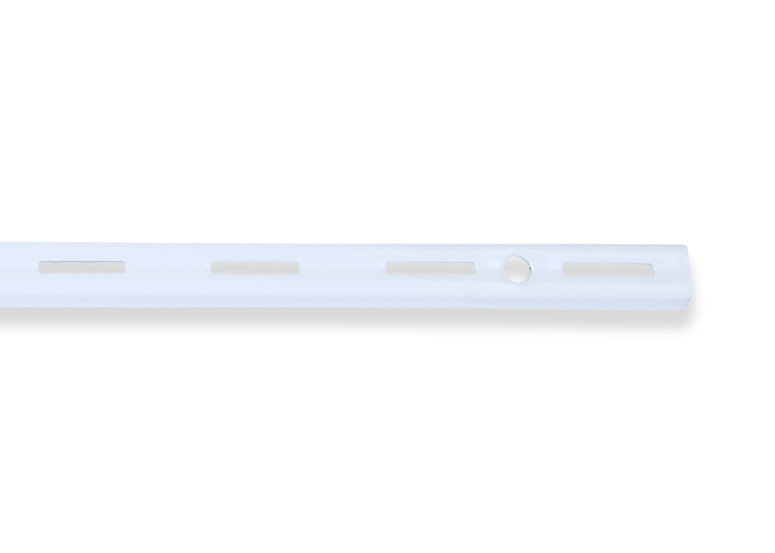 Home Solutions Single Slot Wall Strip White 2000mm – Flexi Storage