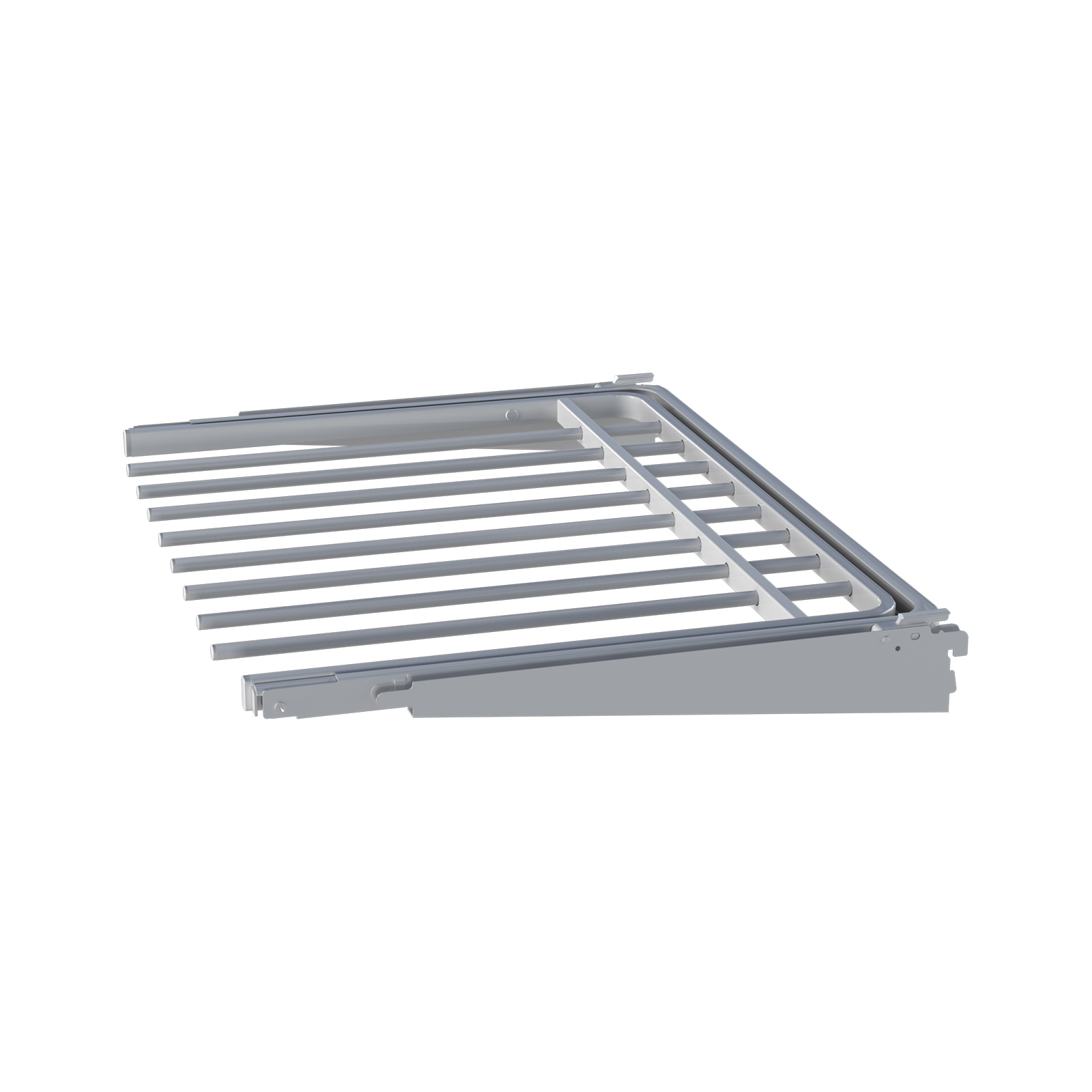 Home Solutions Sliding Shoe Rack For Flats White – Flexi Storage