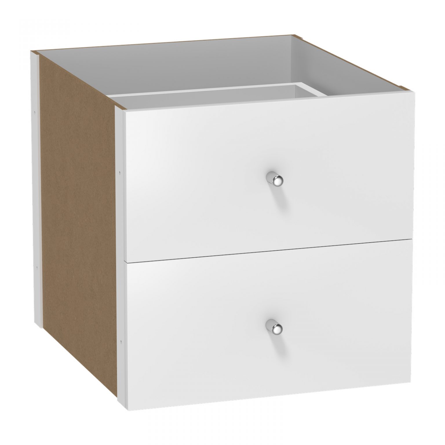 Clever Cube Timber Insert Divider Oak – Flexi Storage