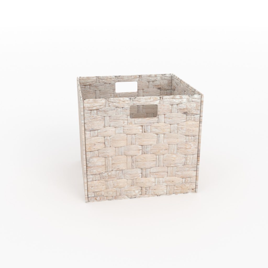 Clever Cube Natural Insert Water Hyacinth White – Flexi Storage